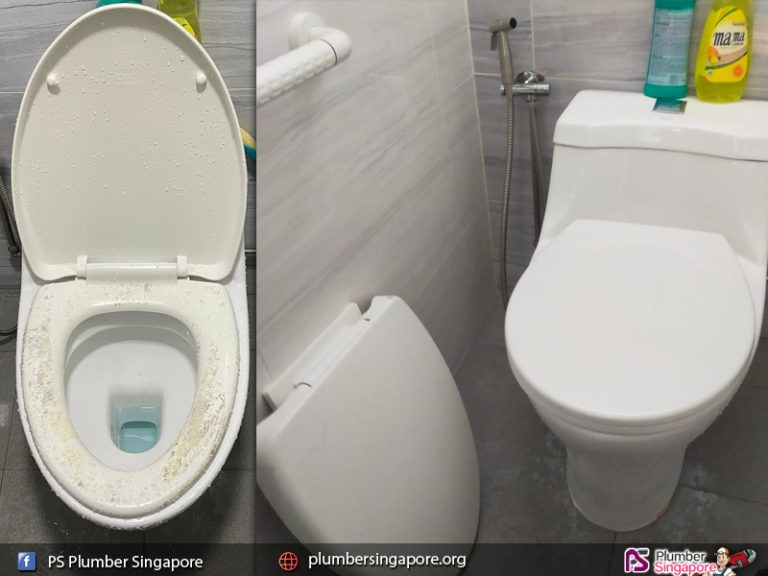 Install toilet seat cover in Andrew Road | PS Plumber Singapore