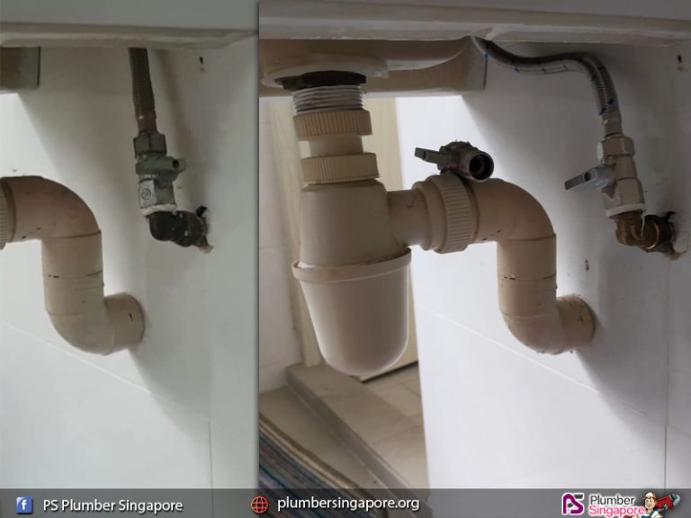 Install on off switch in Riviera Drive | PS Plumber Singapore